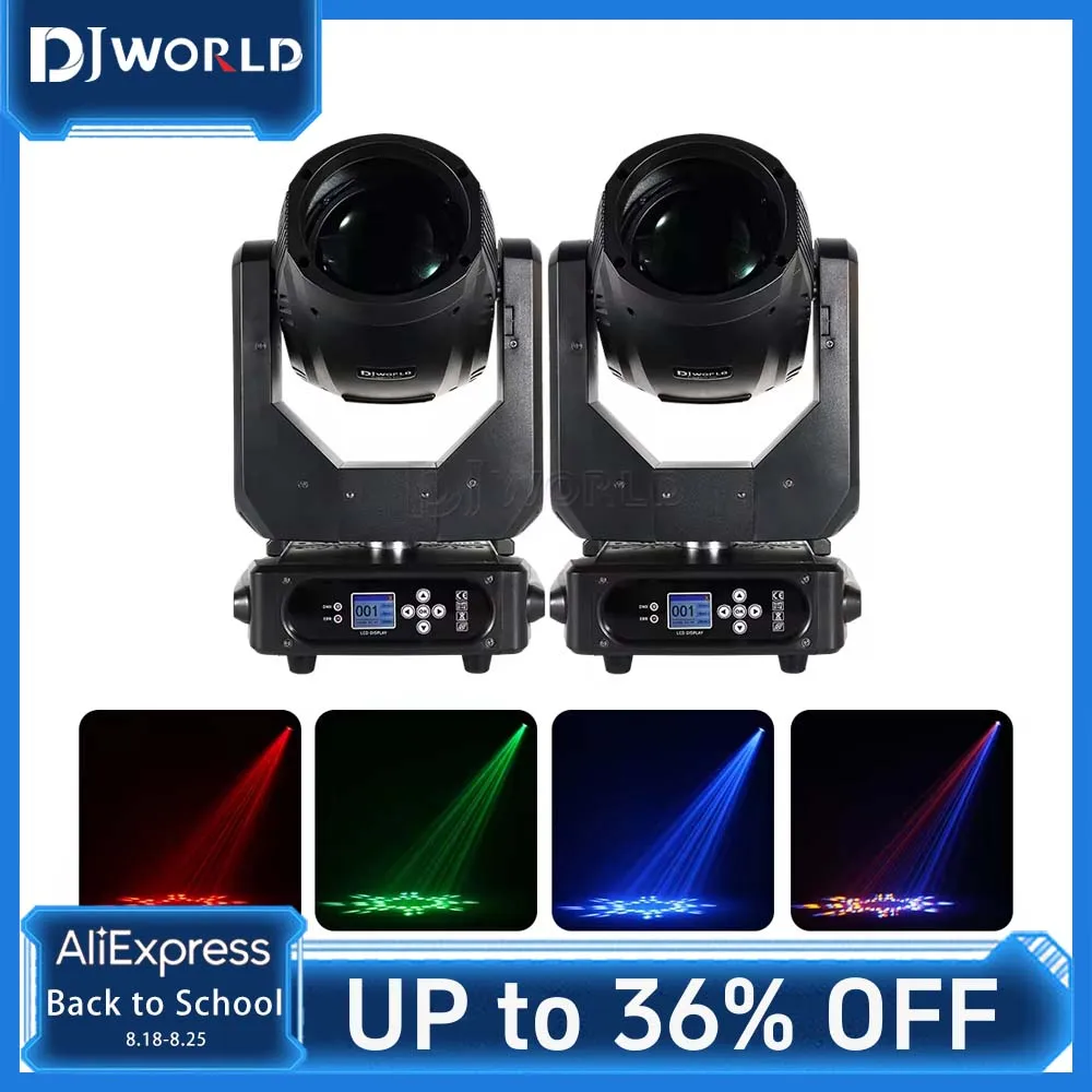 2PC-Set-12R-295W-Beam-Moving-Head-Light-Gobo-DMX-Stage-Lighting ...