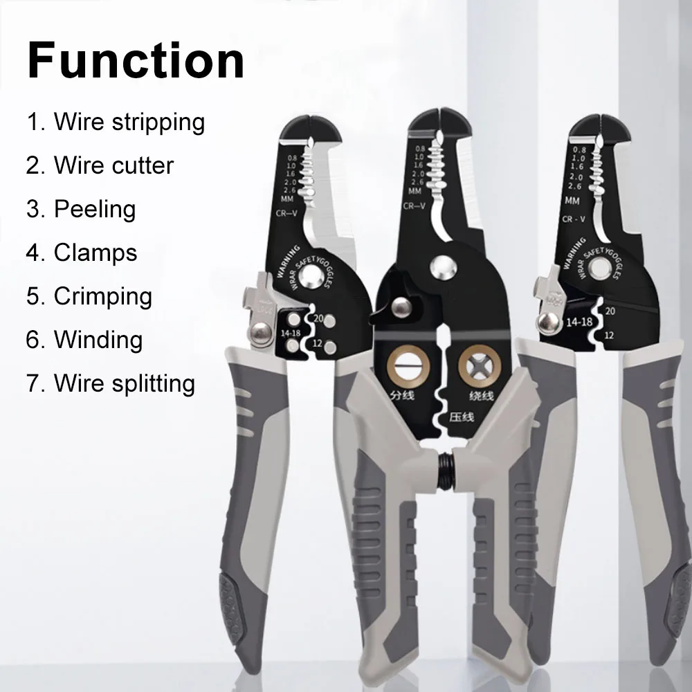 Electrician Crimping Pliers Tools Professional Multifunction Cable ...