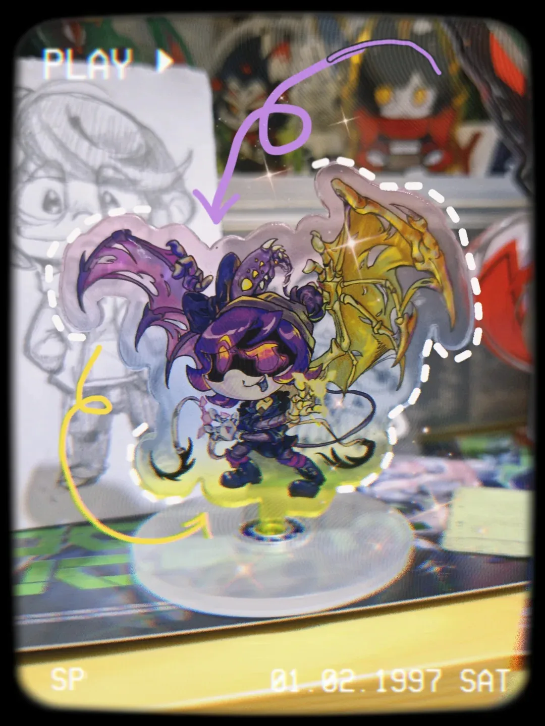 Murder Drones Season 1 Acrylic Stand Figure Display Anime Goods ...