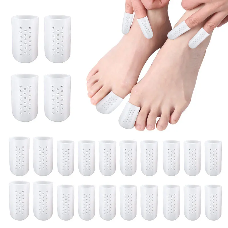 2pieces-1pair-Silicone-Toe-Separator-Gel-Spacer-Bunion-Corrector ...