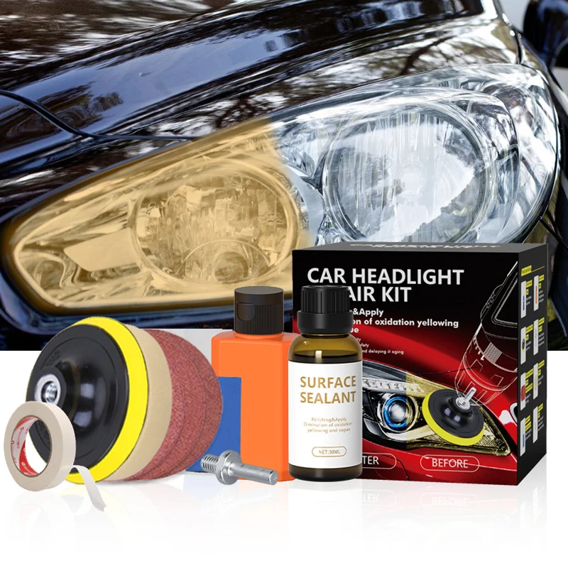 Car-Headlight-Restoration-Kit-Auto-Lamp-Light-Lens-Repair-Headlight ...