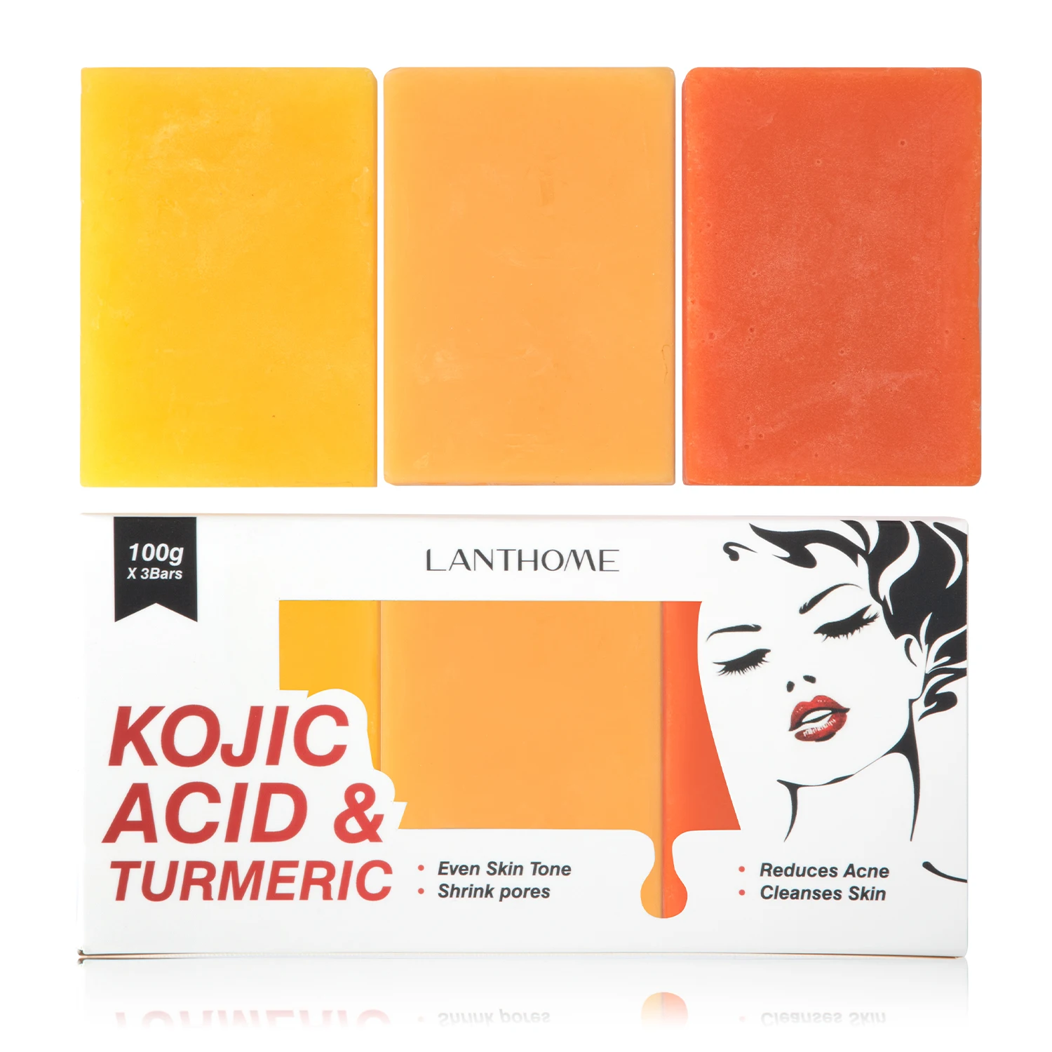 100gx3-Kojic-Acid-Soap-Original-Set-Skin-Whitening-Soaps-Facial-Deep ...