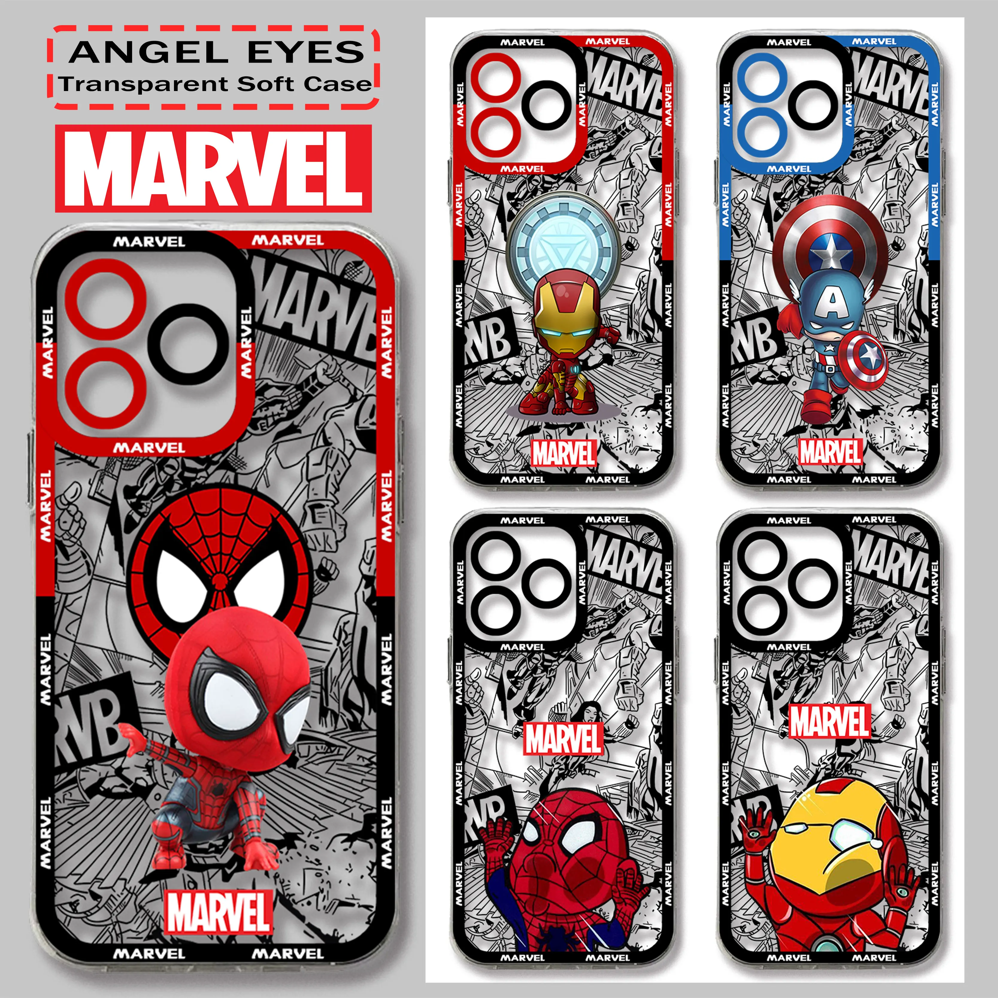 Marvel-Funny-SpiderMan-Hot-Movie-Phone-Case-For-Xiaomi-Redmi-Note-13C ...