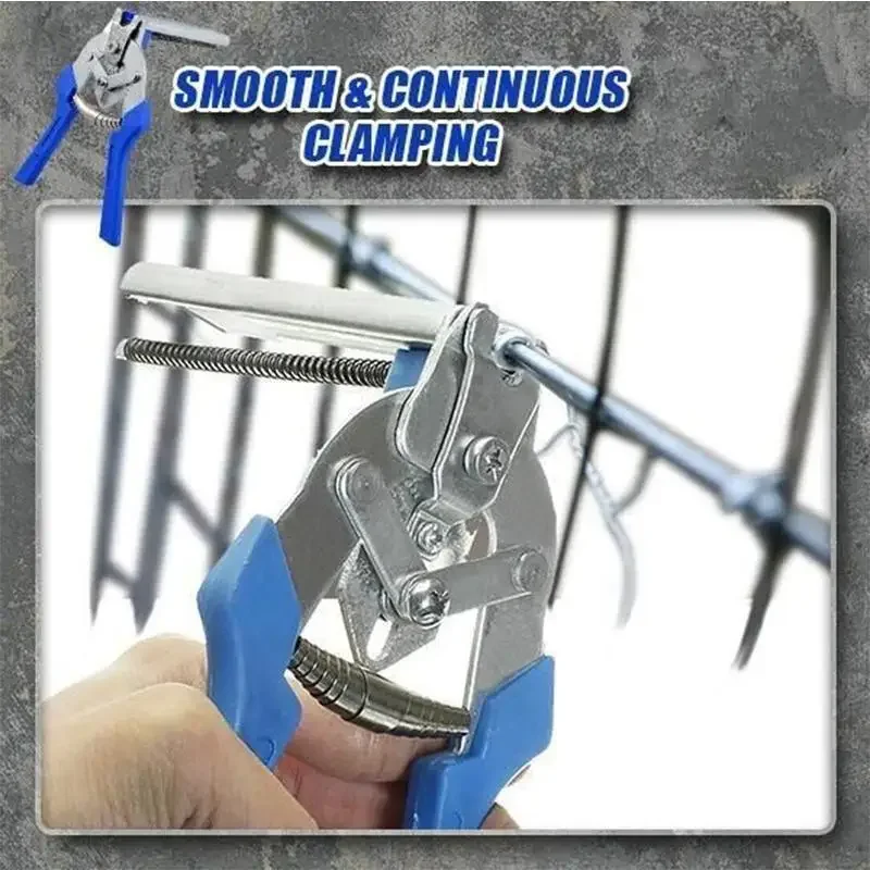 Hog-Ring-Plier-Tool-and-600pcs-M-Clips-Staples-Chicken-Mesh-Cage-Wire ...