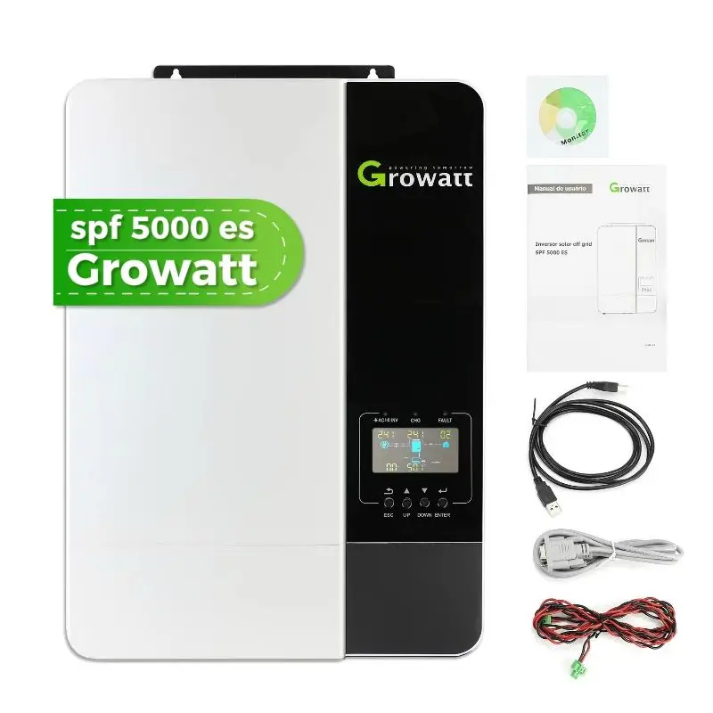 Growatt-5Kw-3-5Kw-Inverters-Sine-Wave-Fotovoltaico-Plug-And-Play ...