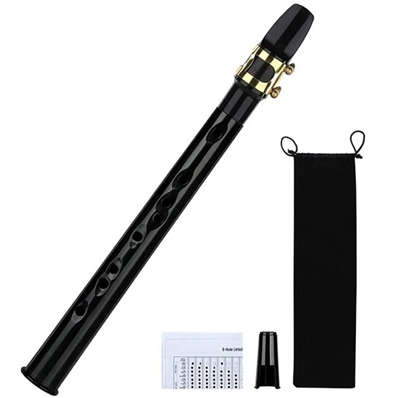 Black Saxophone Set Pocket Sax Mini Portable Saxophone Little Saxophone ...