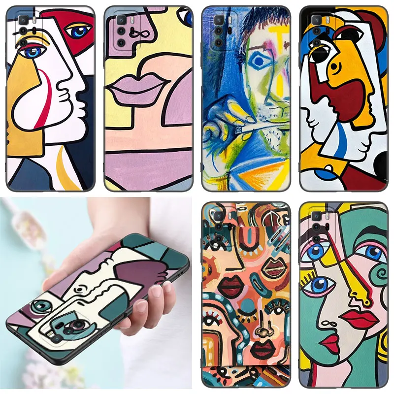 Picasso-Abstract-Art-Painting-Phone-Case-For-Xiaomi-Redmi-Note-7-8-9-10 ...