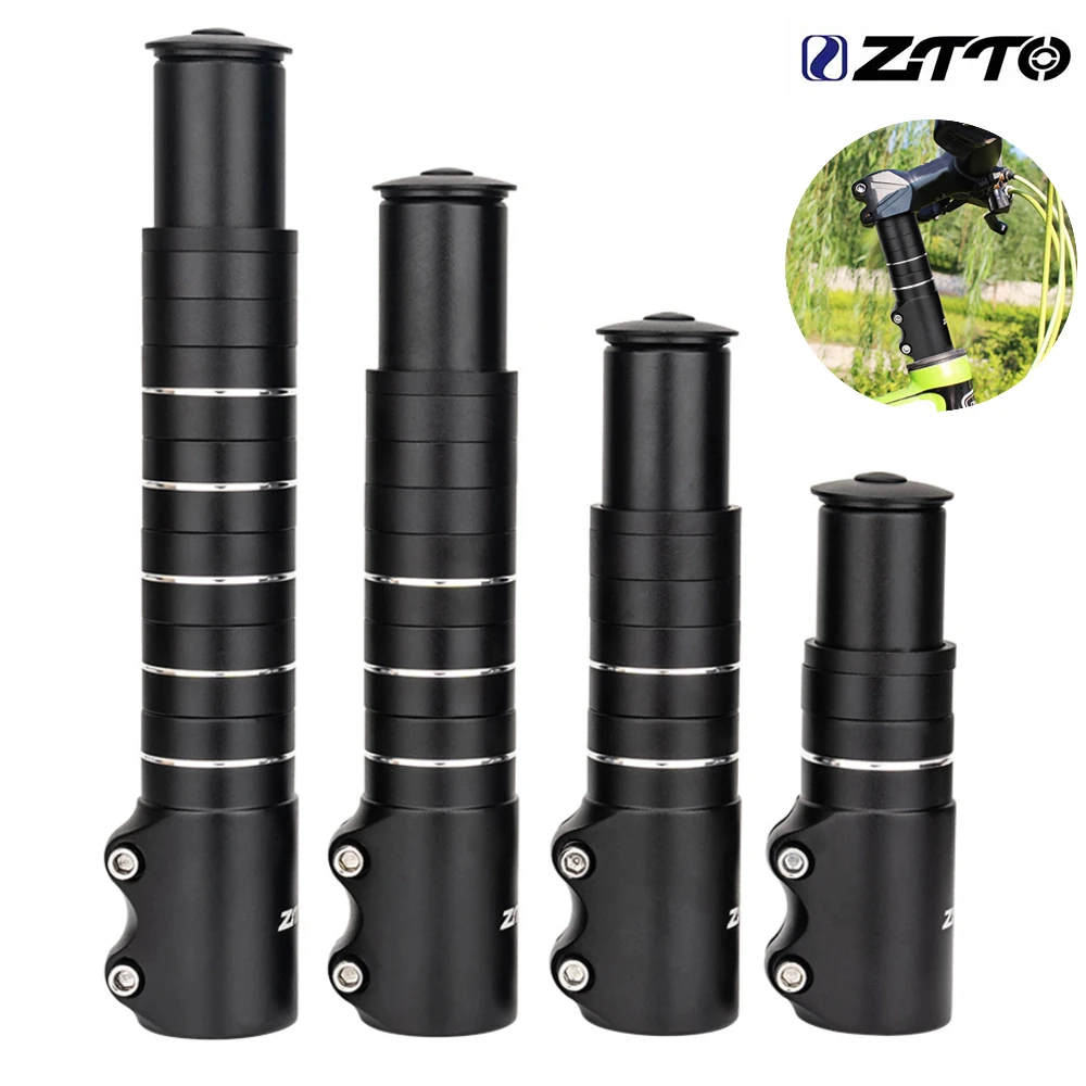 MTB-Bicycle-Fork-Stem-Height-Extender-Bike-Handlebar-Rise-Up-Adapter ...