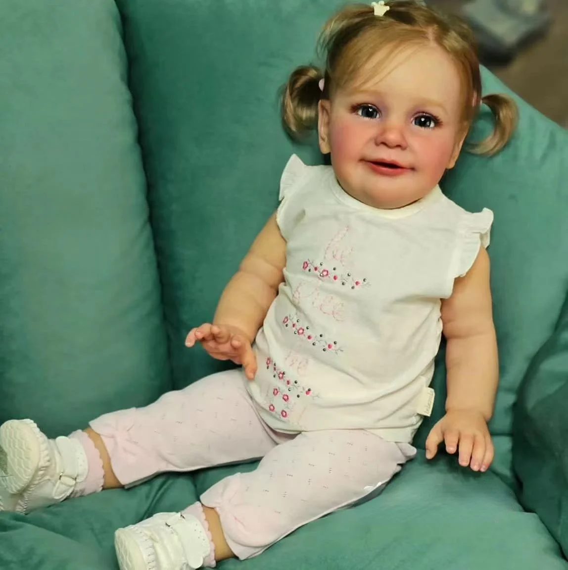 FBBD-Customized-Limited-Supply-26inch-Reborn-Baby-Doll-Zoe-With-The ...