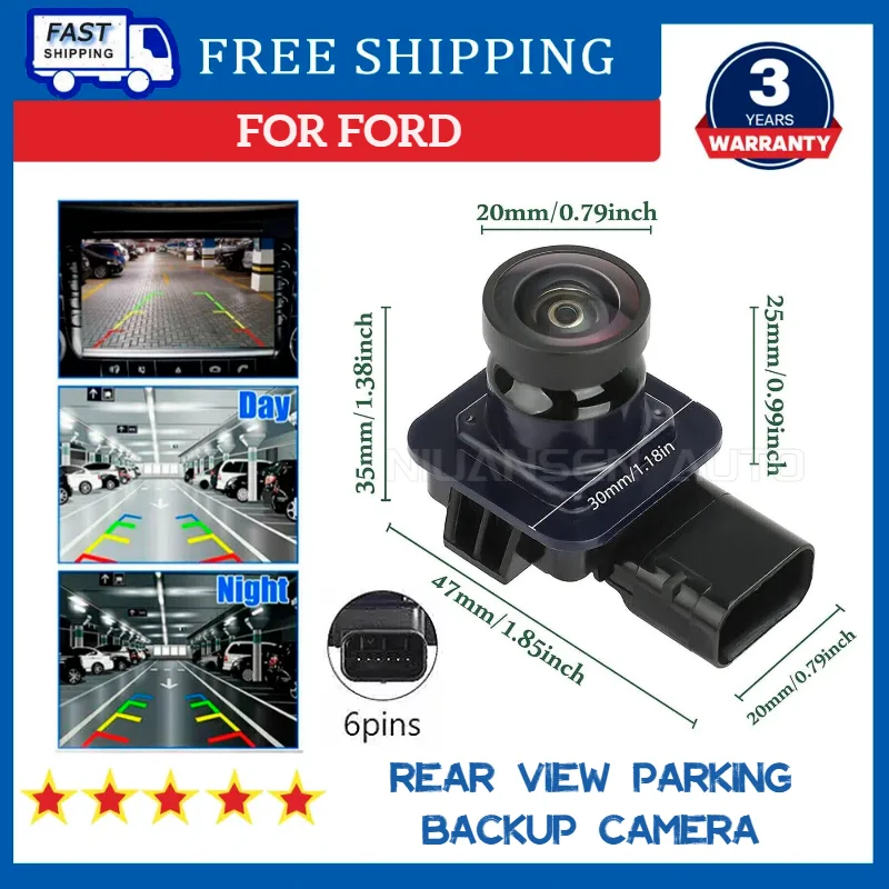 Rear-View-Backup-Assist-Parking-Camera-For-Ford-Fusion-2013-2016-Mondeo ...