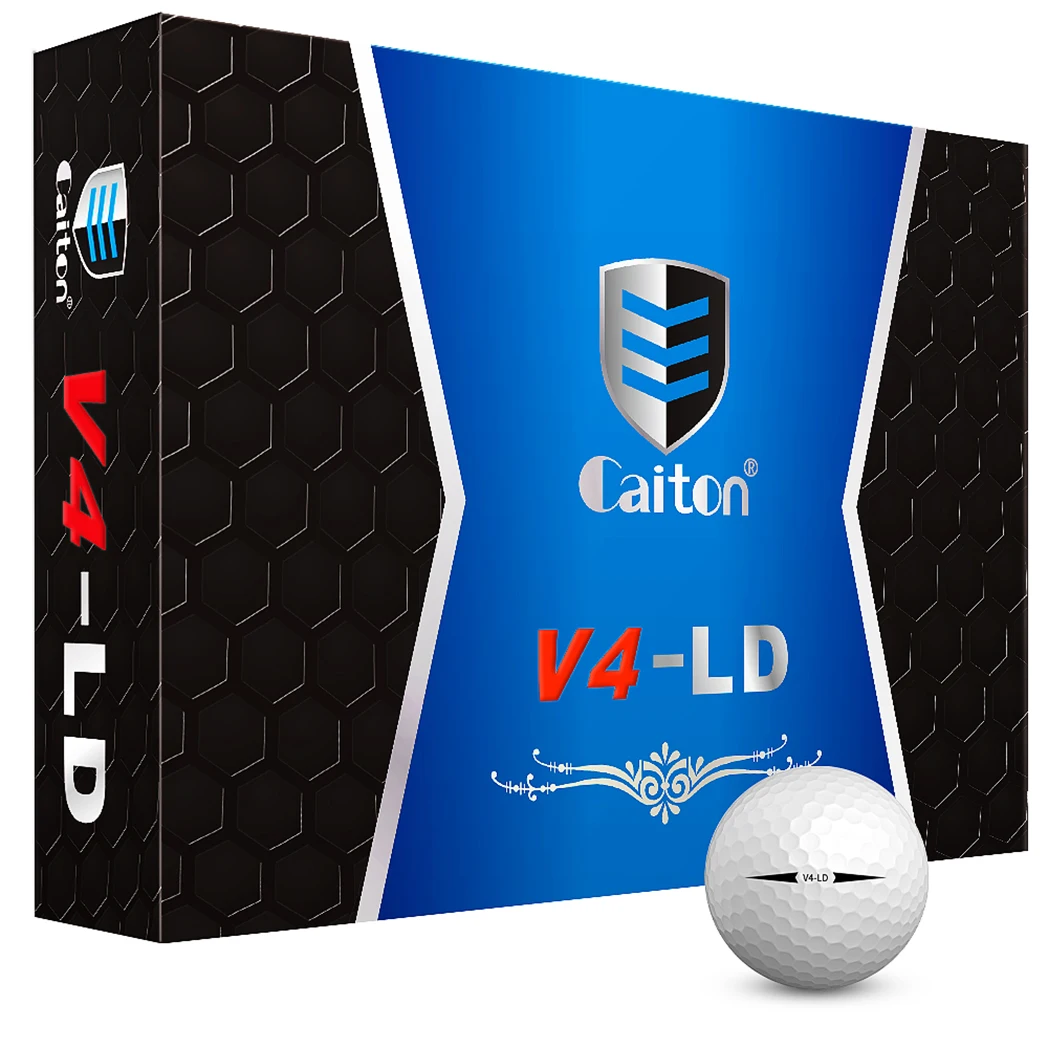 Caiton Pro Golf Tournament Balls - 4-Layer Structure, DuPont Surlyn ...
