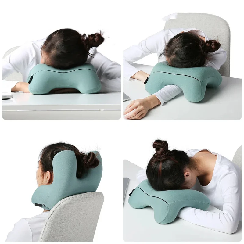 Neck-Support-Office-Rest-Lunch-Break-Orthopedic-Student-Desk-Sleeping ...