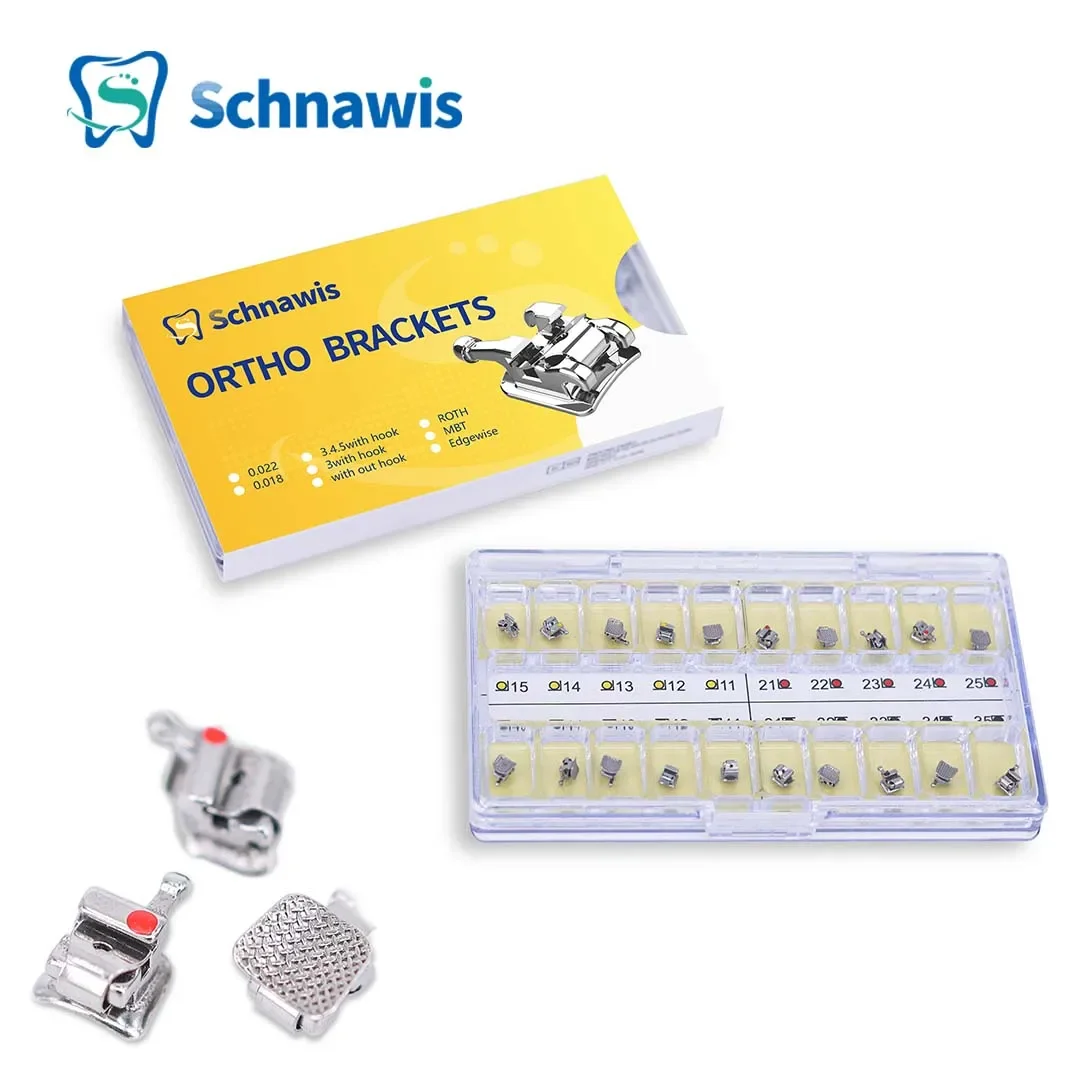 20Pcs-set-Orthodontic-Dental-Active-Self-ligating-Brackets-Metal-Self ...