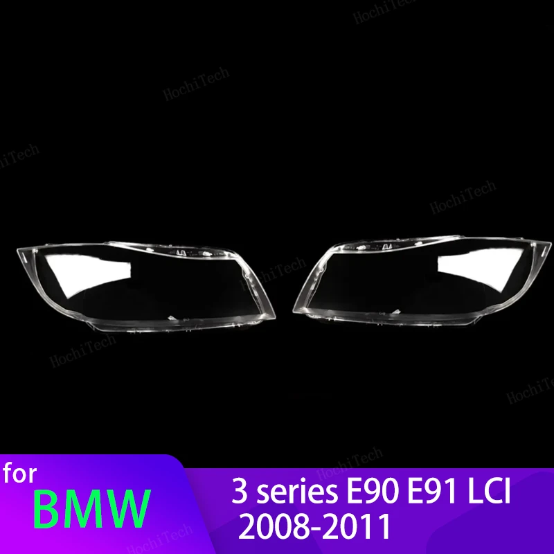 Head-Lights-Cover-For-BMW-3-Series-E90-E91-LCI-facelift-2008-11 ...