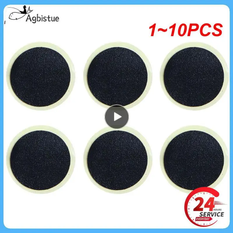 Tyre-Repair-Tools-25mm-Glueless-Bike-Tire-Sticker-Rubber-Patch-Puncture ...