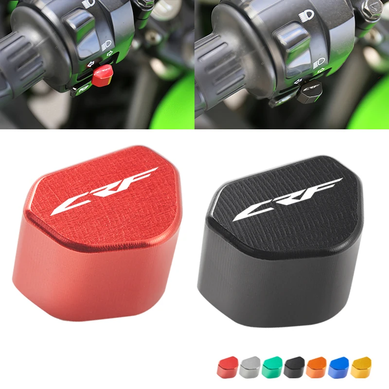 CNC Aluminum Motorcycle Switch Button Turn Signal Switch Key Cap For ...
