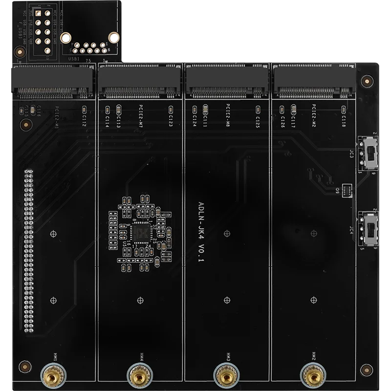 Placa-adaptadora-NVME-M-2-de-una-a-cuatro-opciones-N100-N200-N305-placa ...