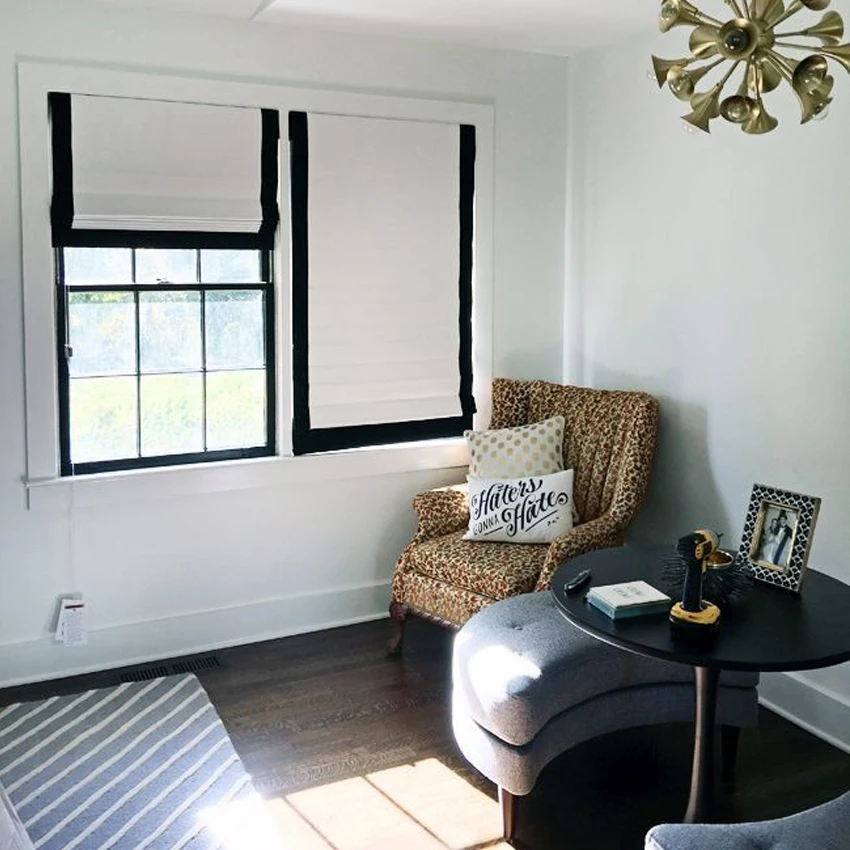 House Windows Curtain Border