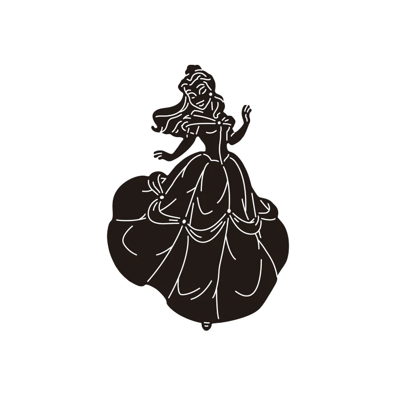 Printable Disney Princess Silhouettes