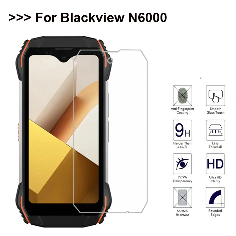 100% Original 2.5D Full Glue Tempered Glass For Blackview N6000 Screen ...