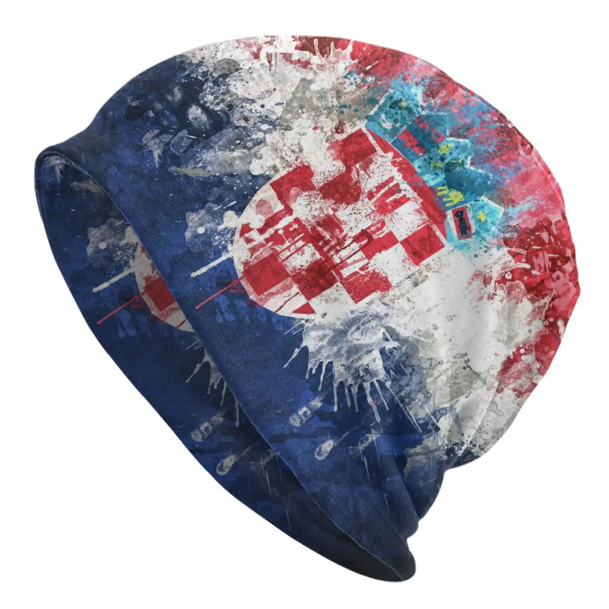 Vintage-Croatia-Flag-Bonnet-Hats-Hip-Hop-Knitted-Hat-For-Men-Women-Warm ...