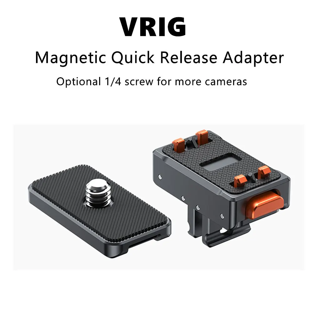 VRIG-Magnetic-Quick-Release-Adapter-Base-for-Gopro-12-11-10-Insta360 ...