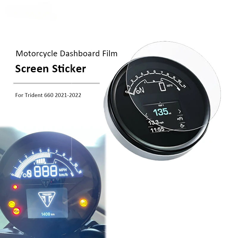 Motorcycle-Dashboard-Film-Screen-Stickers-For-Triumph-Trident-660-2021 ...