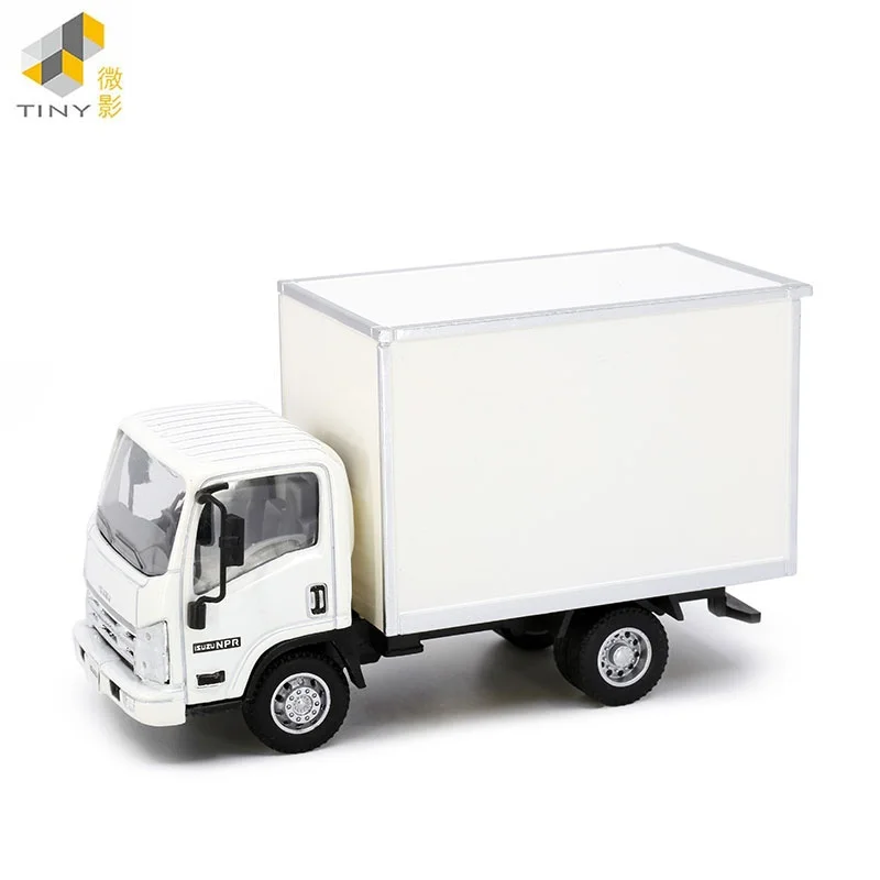 Small White Box Truck