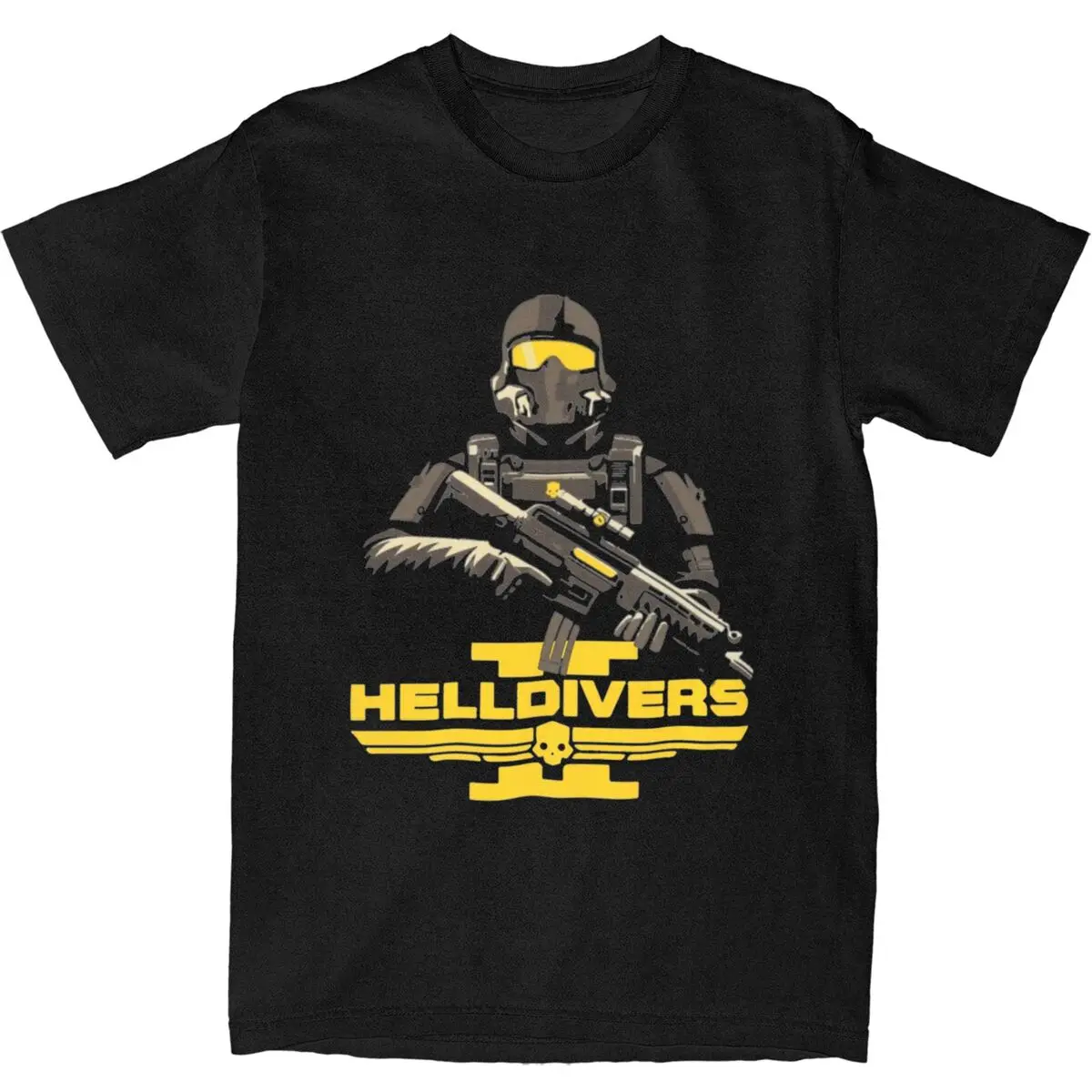 Oversized-T-Shirt-Helldivers-2-Pure-Cotton-T-Shirts-divers-video-game ...