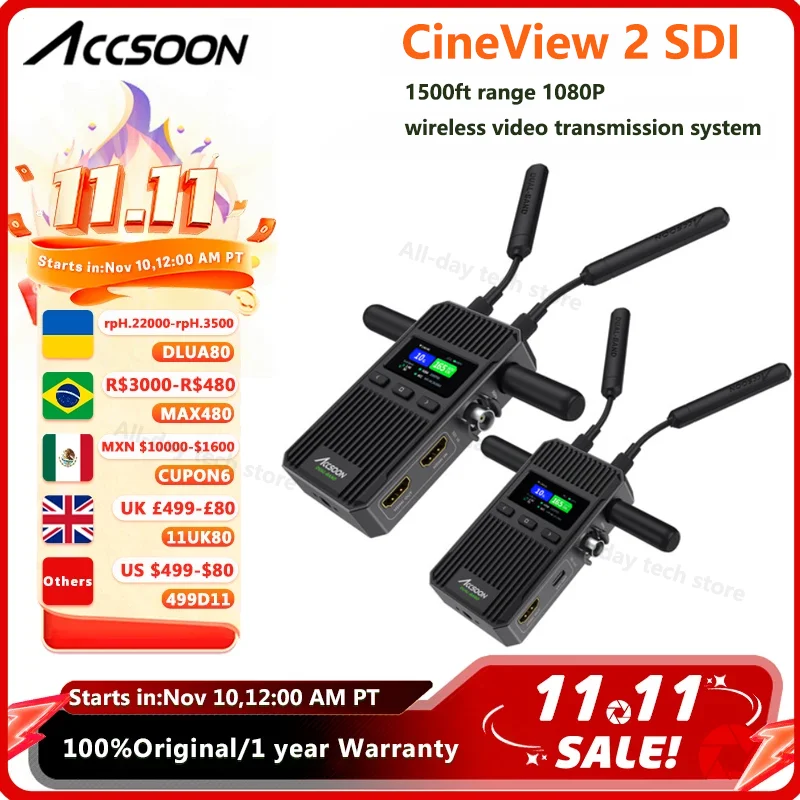 Accsoon-Cineview-2-SDI-450m-Alcance-UVC-Livestreaming-0-05s-Latency ...