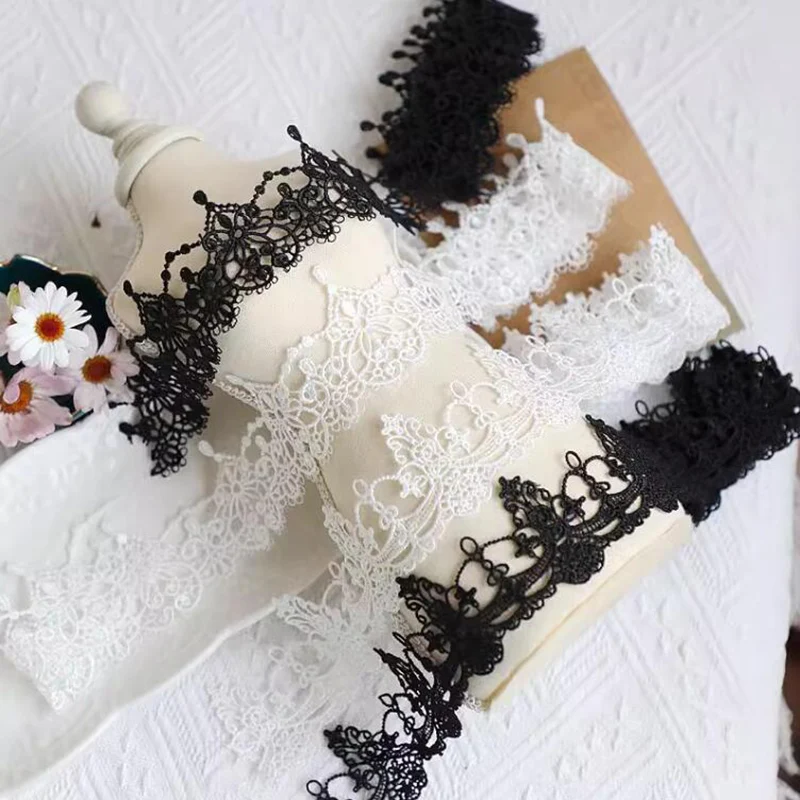 1Yard High Quality Lace Accessories Water Soluble Embroidery Ribbon ...