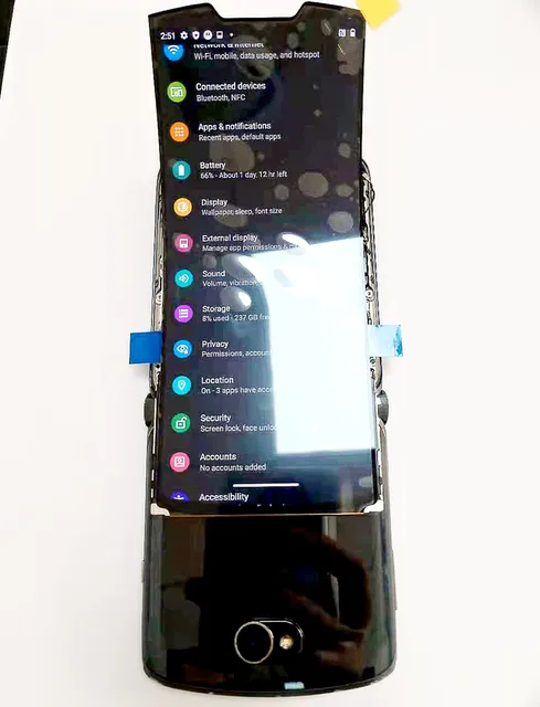 Razor Phone Touch Screen