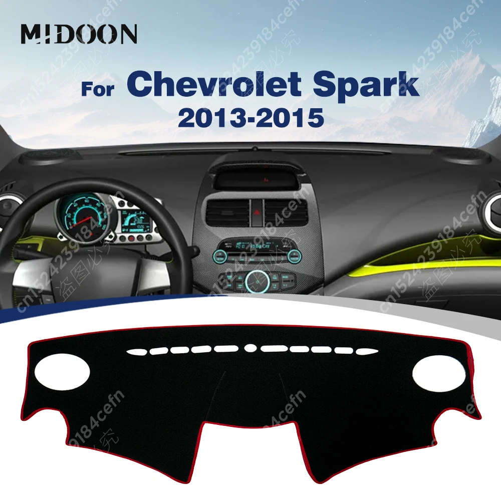 Car Dashboard Cover For Chevrolet Spark 2013 2014 2015 Dash Mat Sun ...