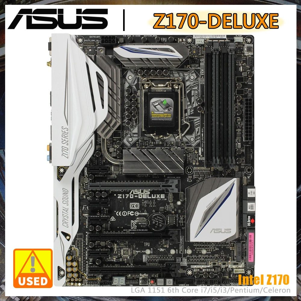 ASUS Z170-DELUXE Motherboard Inter 170 Chipset LGA 1151