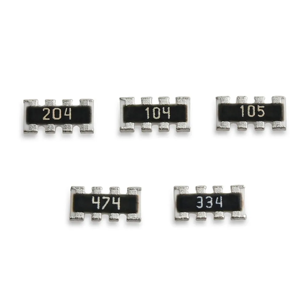 100PCS SMD Exclusion 0603*4P 8P4R 100R 1K 10K 4.7K 5.1K 51R 22R 33R ...