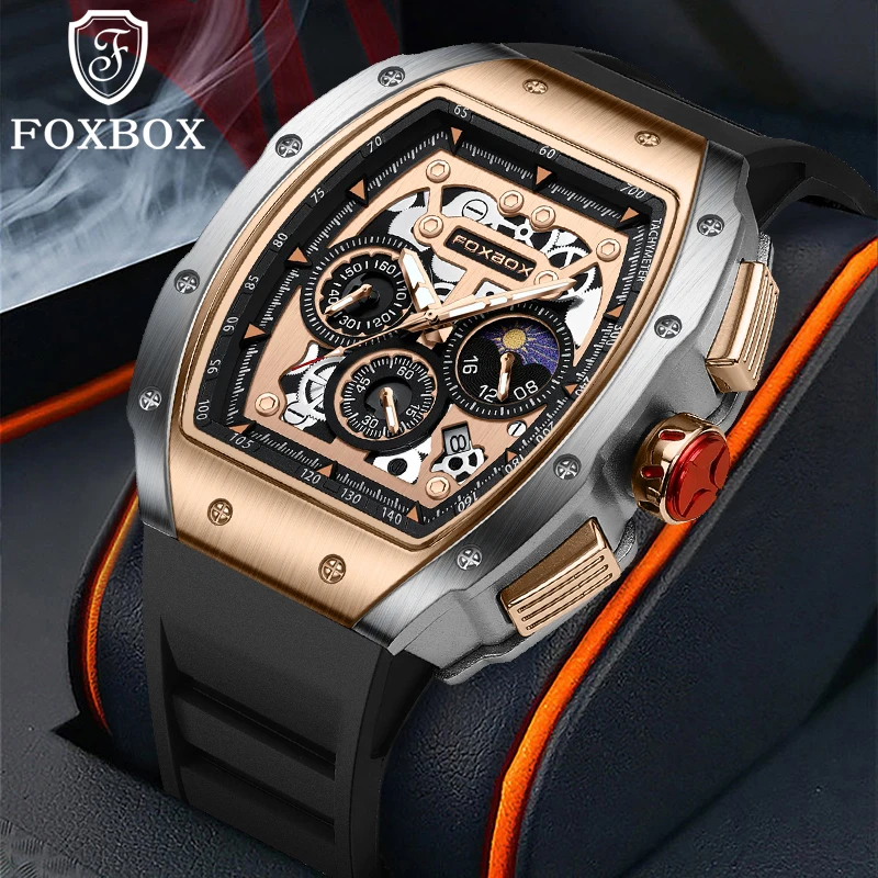 Relogio-Masculino-LIGE-Men-Watch-Foxbox-Brand-Luxury-Waterproof-Quartz ...
