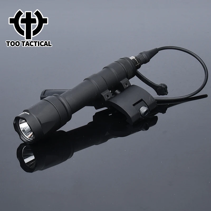 Luz de explorador táctico Surefir M600 M600C con linterna de montaje Offset Airsoft accesorios ...