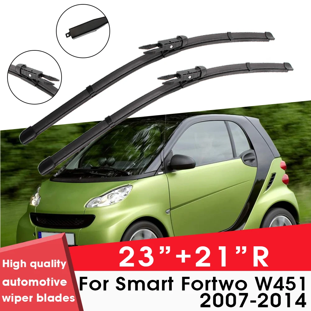 Car-Wiper-Blade-Blades-For-Smart-Fortwo-W451-2007-2014-23-21-R ...
