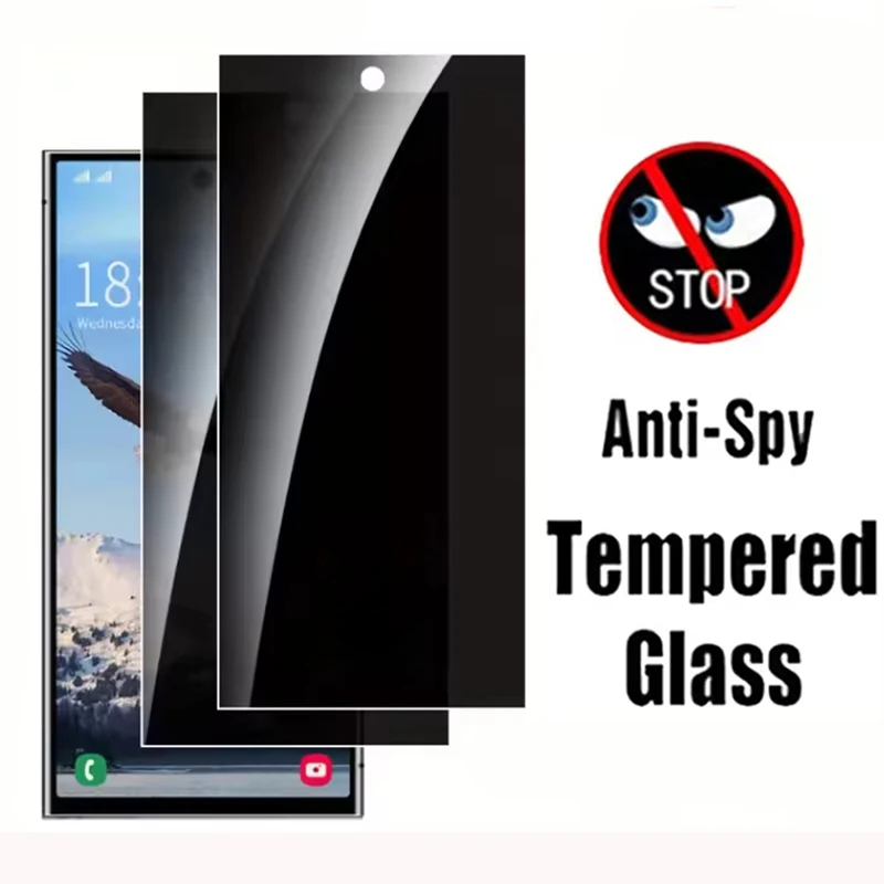 For Redmi Note 14 Pro Plus Screen Protector Privacy Anti Glare Spy Peep ...