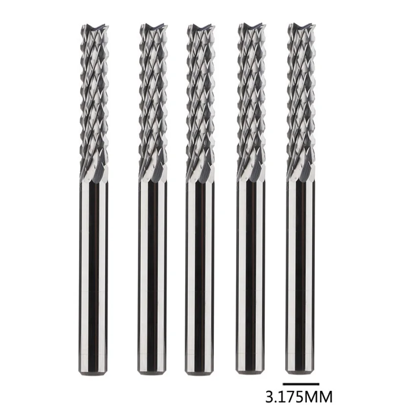 5PC/LOT Solid Carbide Corn End mill Milling Cutter Bits 1/8 D3.175MM ...