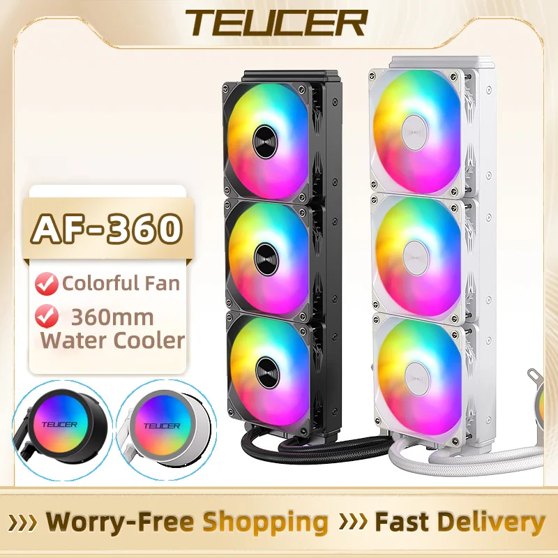 Radiador-de-refrigeraci-n-por-agua-TEUCER-AF-360-para-PC-ventilador-RGB ...