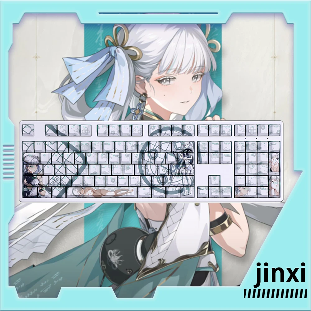 Wuthering-Waves-Jinxi-Keycaps-Anime-Cherry-Pbt-Gaming-Keycaps-Thermal ...