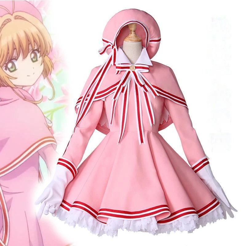 Card Captor Sakura Cosplay Costume | Card Captor Sakura Cosplay Dress ...