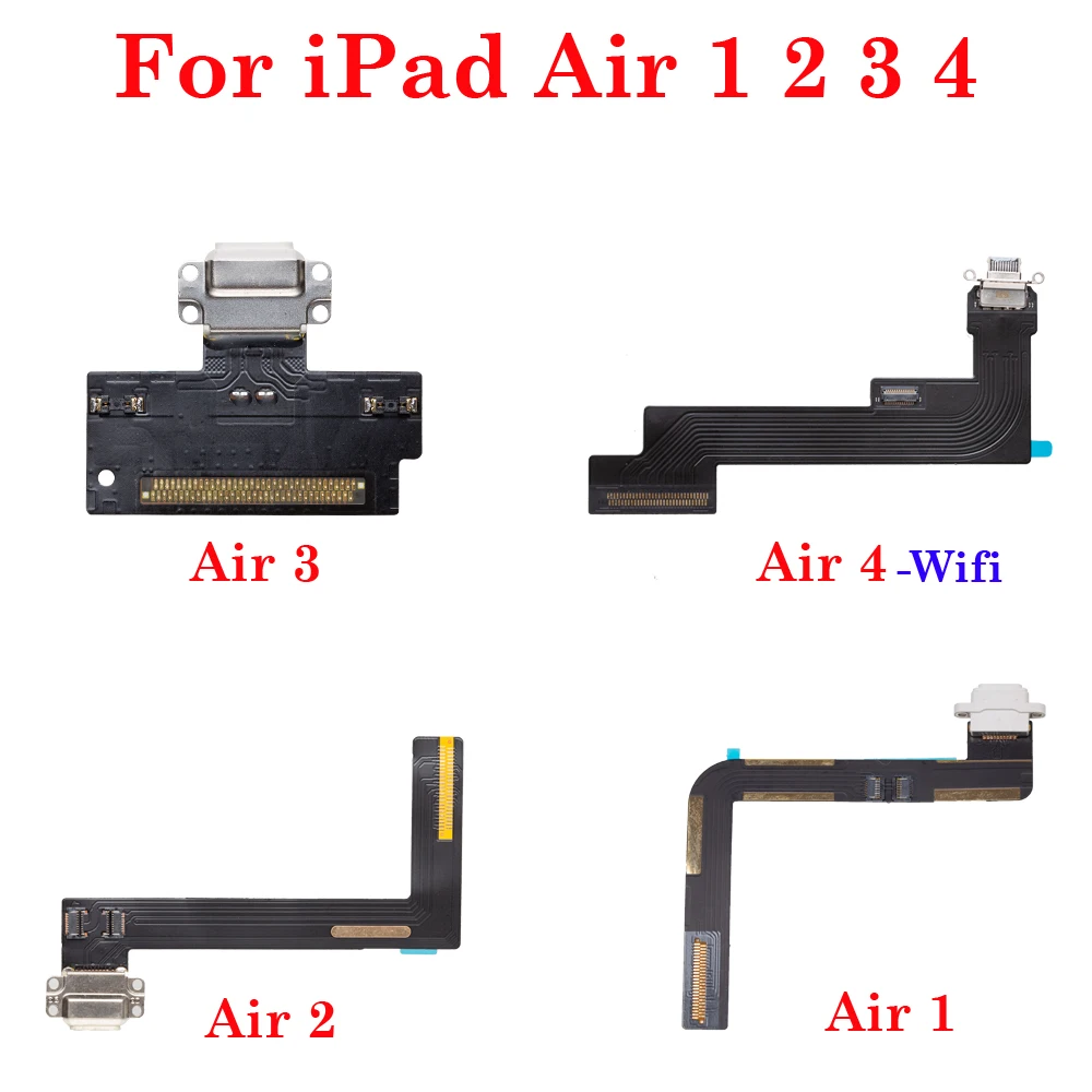 Charger-Charging-Port-Dock-USB-Connector-Flex-Cable-For-iPad-Air-1-2-3 ...