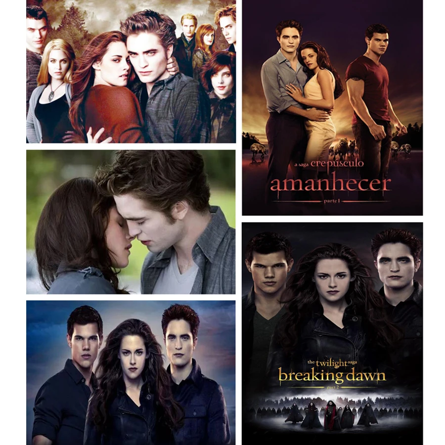 The Twilight Saga Movie Poster Diamond Painting Art 5D DIY Full ...