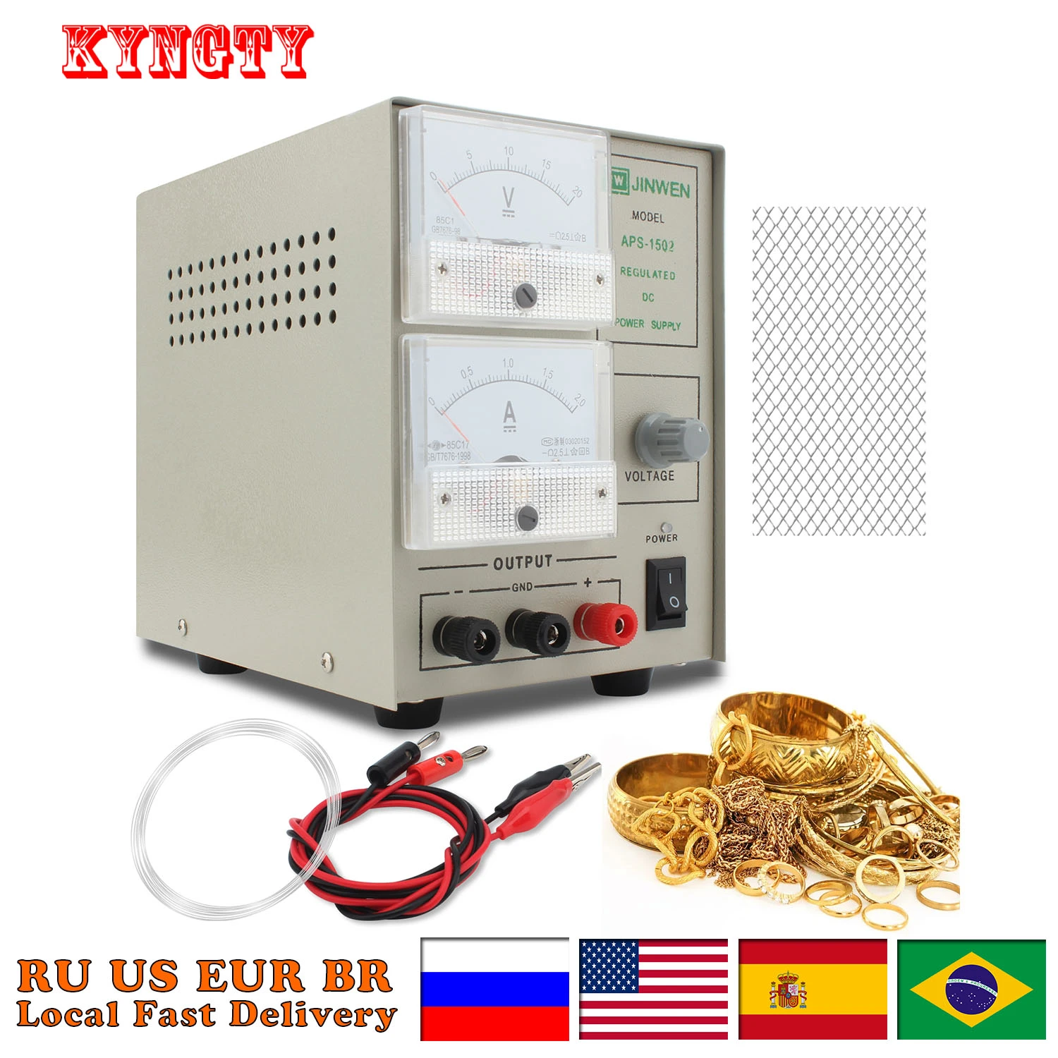 Silver Gold Plating Machine Jewelry Plater Electroplating Processing ...
