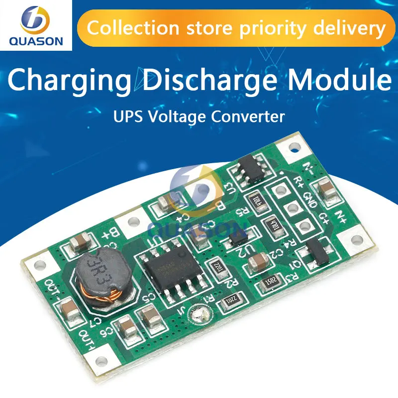 DC 5V 1A Charging Discharge Module for 18650 Lithium Battery UPS ...