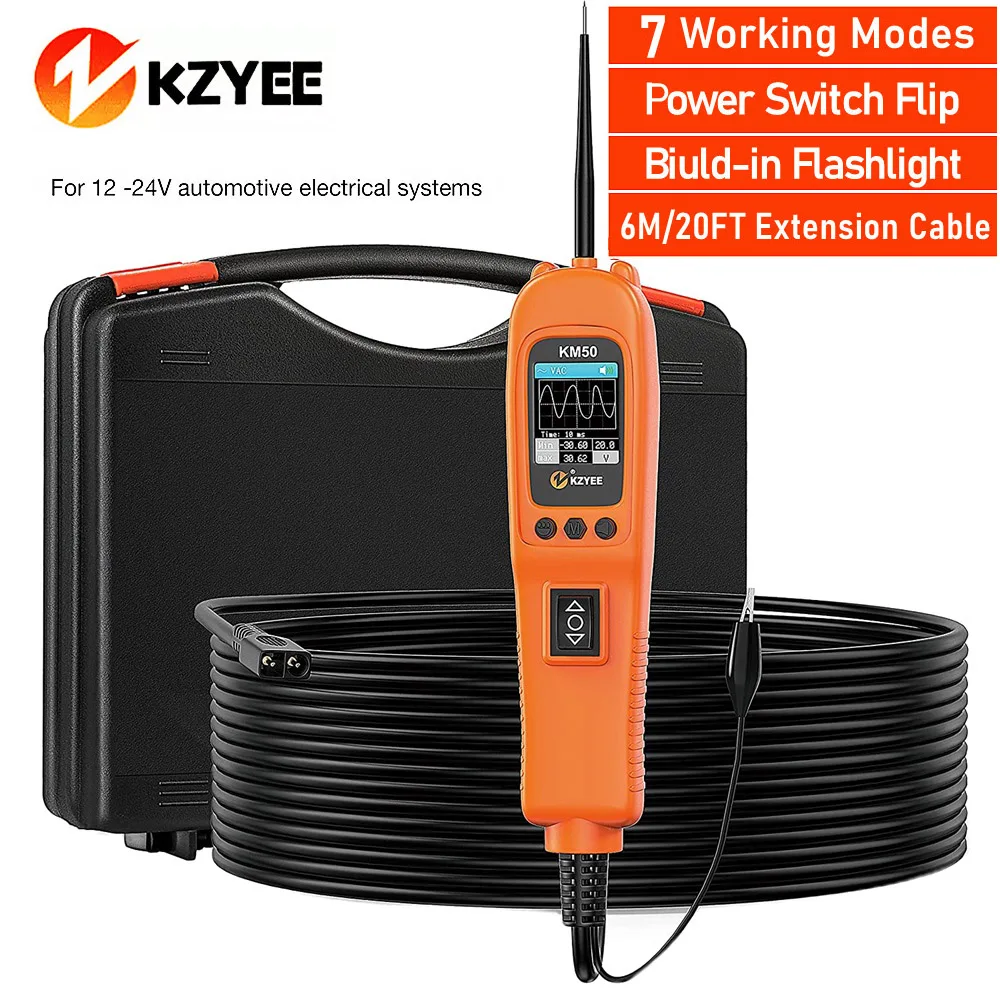 KM50-Car-Power-Scan-Electric-Circuit-Tester-Automotive-Tools-Car-Multi ...