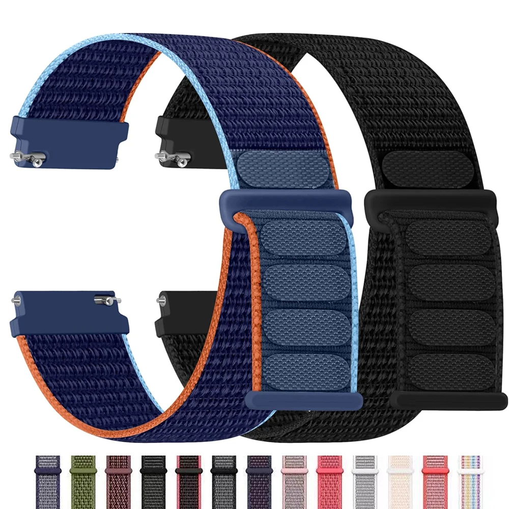 Nylon Loop For Amazfit GTS4/2/3/3pro/2e/GTS2 Mini/GTR 4 42/47mm/GTR 2e ...