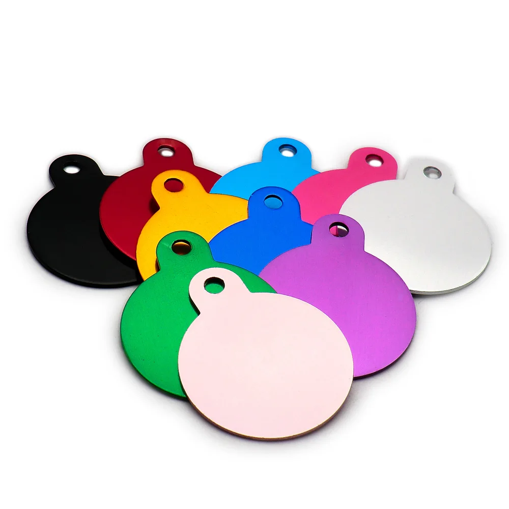 100PCS-Aluminum-Identity-Tag-Custom-Personalized-ID-Tag-To-Laser ...